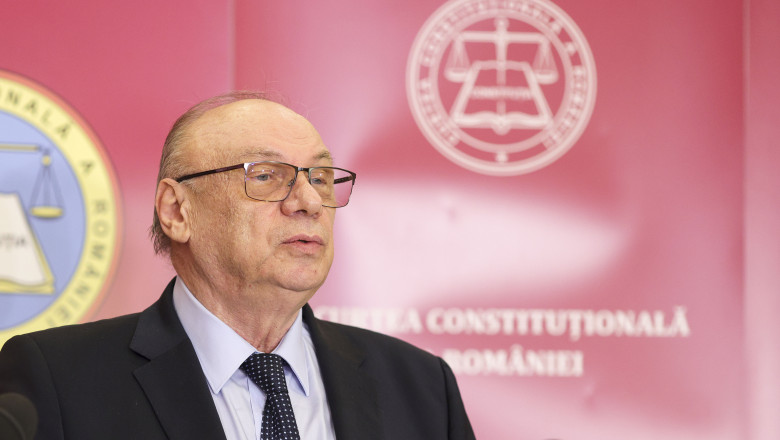 Marian Enache își încheie mandatul de preşedinte al Curţii Constituţionale